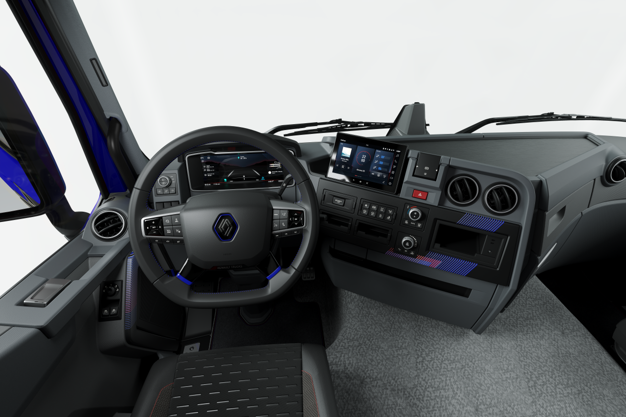 Renault Trucks digitises cab interiors and reinforces safety features ...